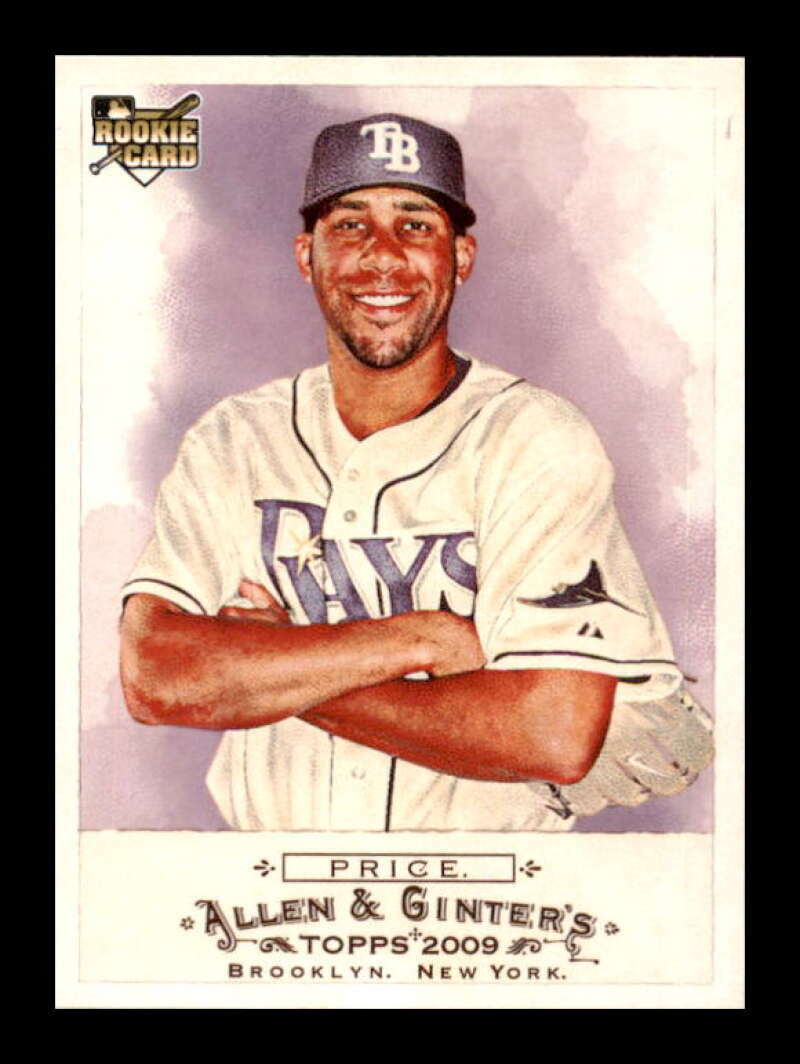 2009 Allen & Ginter David Price #225 Rookie Card RC Rays | eBay
