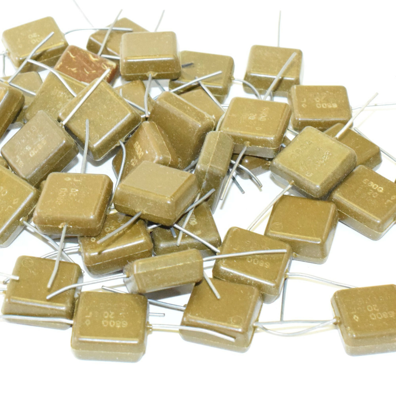 6800 pF 500 V 20 % LOT OF 2 RUSSIAN SILVER-MICA CAPACITORS KSO-5G | eBay