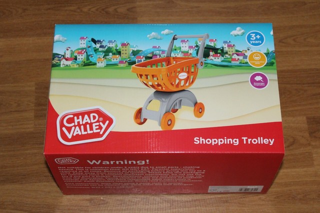 Chad Valley Sainsburys Shopping Trolley Includes 30 Play Food for sale ...