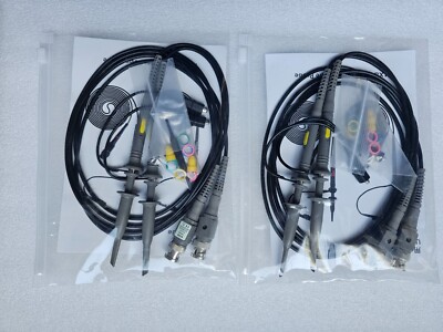 4 Four New 100MHZ Oscilloscope clip probes for HP Tektronix Hitachi | eBay