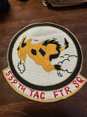Vintage USAF 559th Tactical Fighter Squadron Patch - Battling Billy ...