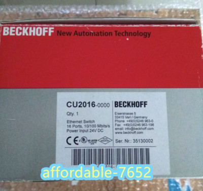 CU2016-0000 beckhoff switch module CU1128 Brand New Fast Shipping | eBay