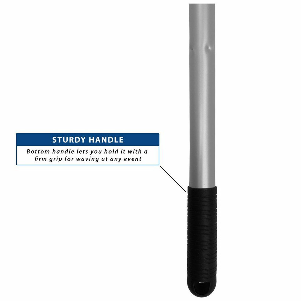 6' FT HAND HELD ALUMINUM FLAG POLE telescoping | eBay