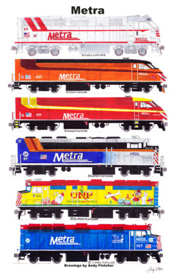 Metra 11"x17" Poster by Andy Fletcher signed | eBay