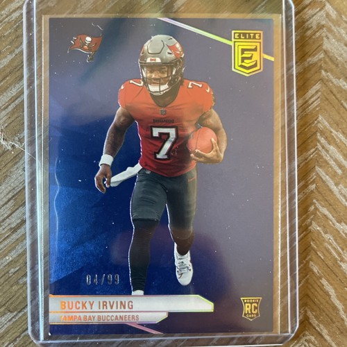 2024 Panini Donruss Elite BUCKY IRVING Blue RC #/99 - Tampa Bay ...