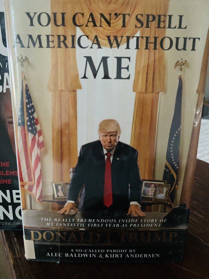 Set of 2 Donald Trump Books HC Autobiography Trump Books President ...