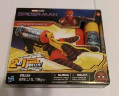 Spider-man Super Web Slinger, Web Shooter Marvel 2 in one Shoots Webs ...