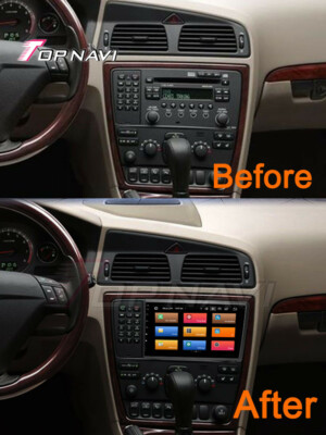 for Volvo S60 V70 XC70 2000-2004 Androind 14 Car Stereo Radio GPS Navi ...