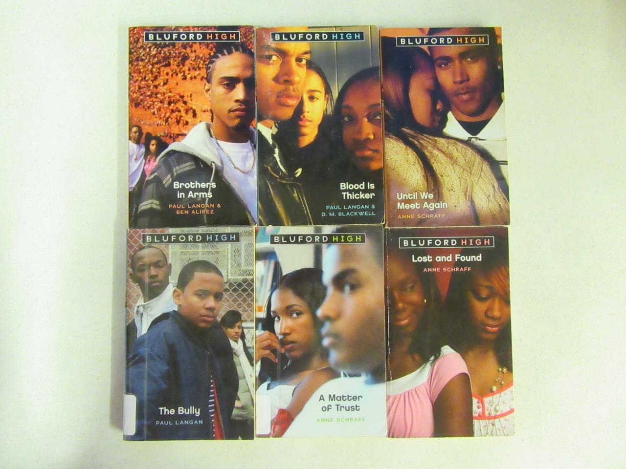 BIG Lot (6) PAUL LANGAN BEN ALIREZ Books Novel BLUFORD HIGH SERIES NEAR ...