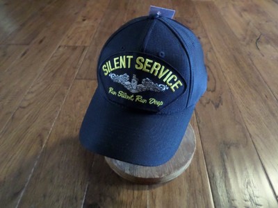 U.S NAVY SUBMARINE SILENT SERVICE RUN SILENT RUN DEEP HAT U.S MILITARY ...