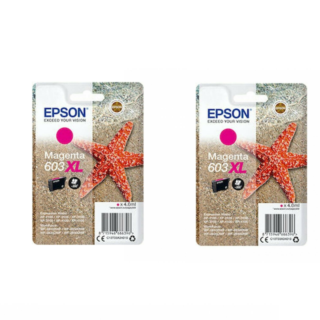 Genuine Epson 603 /603XL Starfish Ink Cartridges for XP- 4155 XP-3150 ...
