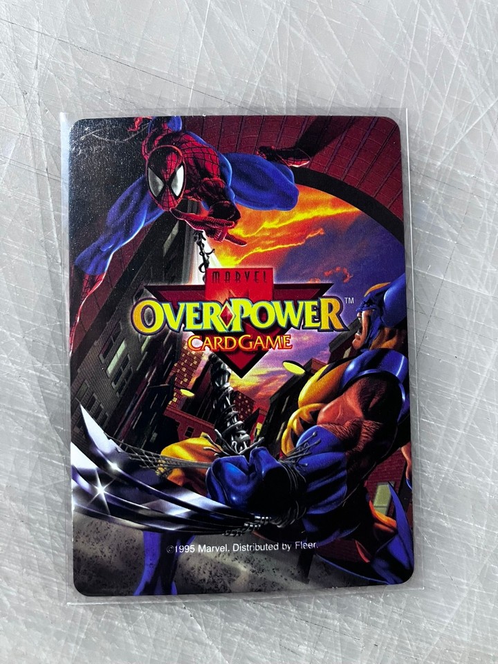 Marvel OverPower STORM Card 1995 Fleer Non-Sport Trading Card Game Rare ...