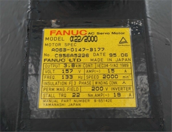 Used 1Pcs Fanuc A06B-0147-B177 Ac Servo Motor Good Condition ho | eBay