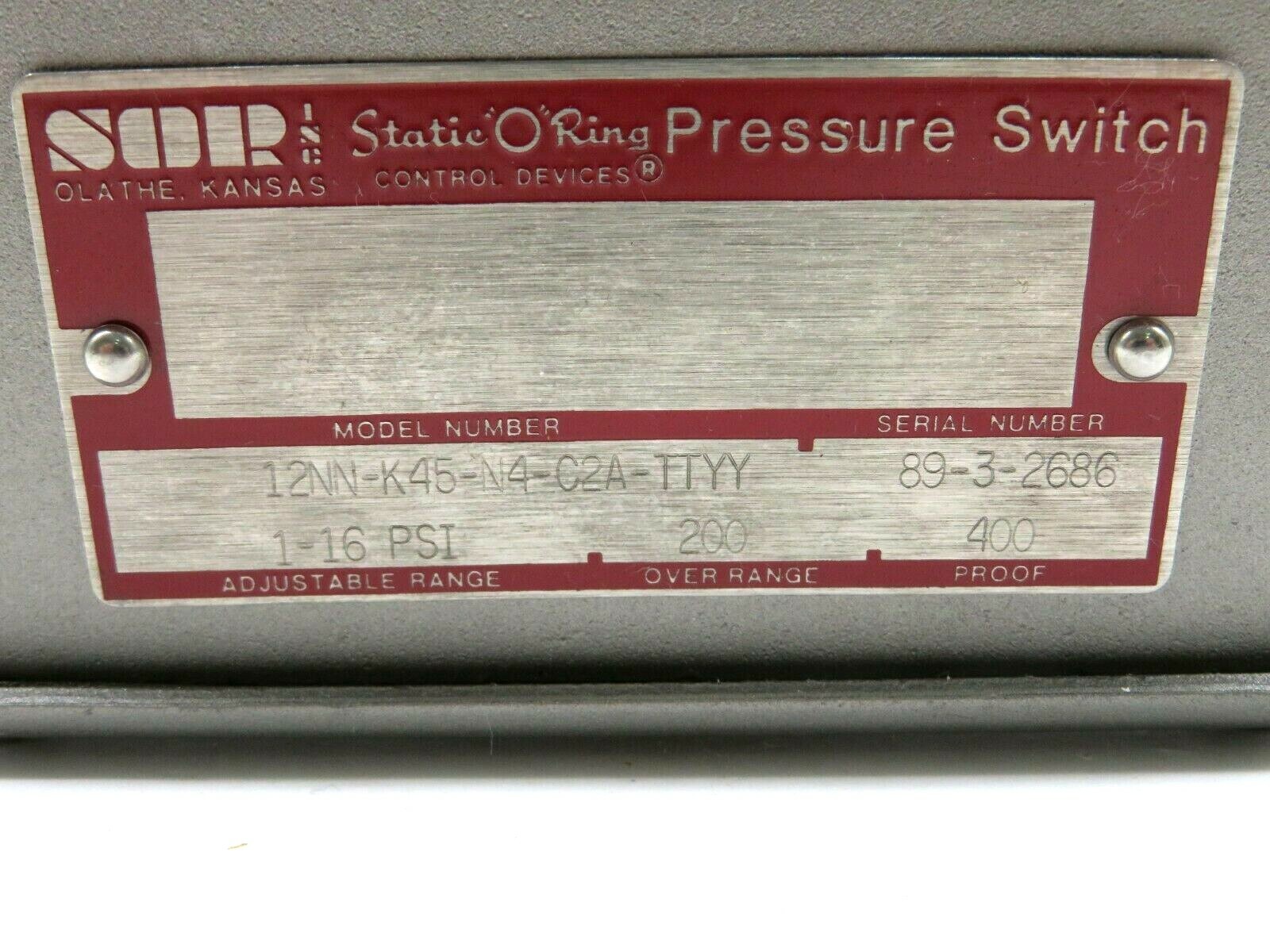 Neuf SOR 12NN-K45-N4-C2A-TTYY Pression Interrupteur 12NNK45N4C2ATTYY | eBay