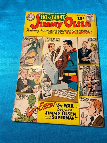 JIMMY OLSEN 80 EIGHTY GIANT # 2 SEPT. 1964 FINE MINUS CONDITION | eBay