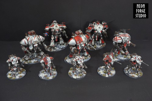 WH40K Imperial Knights Army Commission Questoris x 3 Dominus x 2 ...