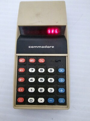 COMMODORE 887D vintage CALCULATOR working FREEPOST | eBay UK
