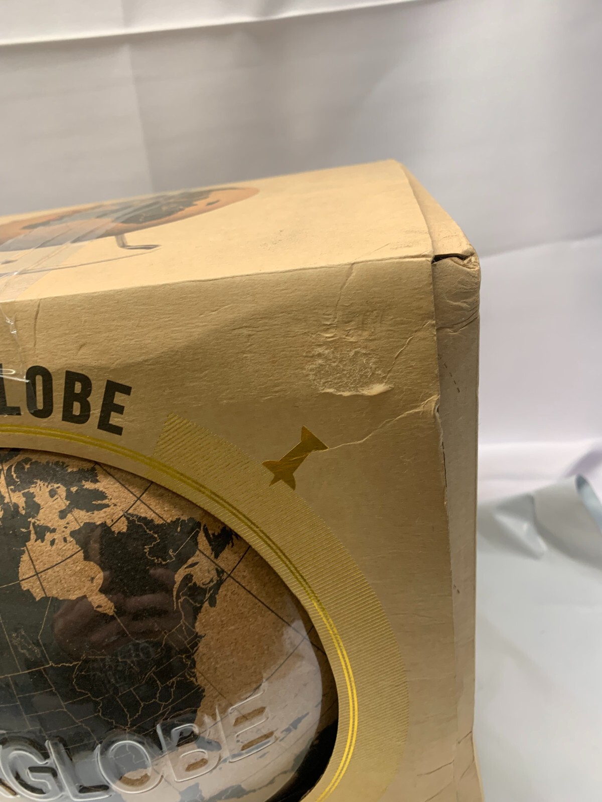 Suck UK Cork Globe Pinpoint You Travels-Push Pin Globe 25CM-BLACK*New ...