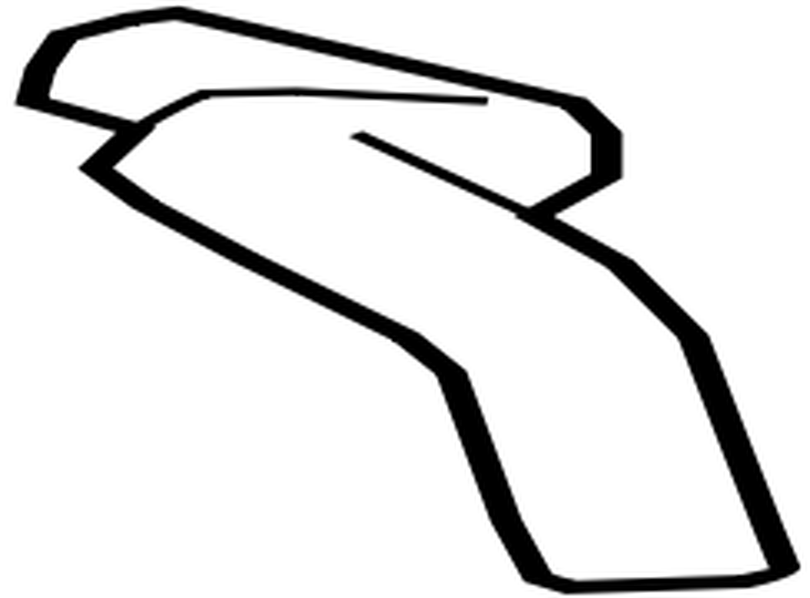 12262-25030 Toyota Hose, ventilation, no.2 1226225030, New Genuine OEM ...