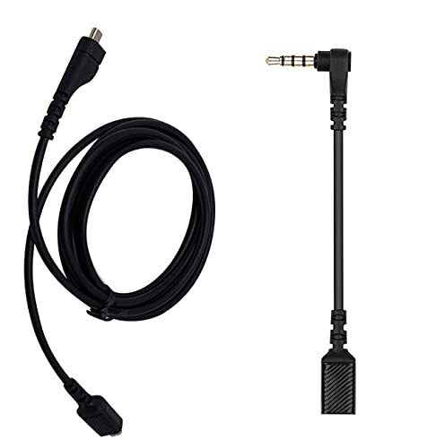 Arctis5 Replacement Audio Cable Detachable Audio Cord Compatible with ...