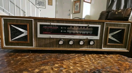 Vintage Commodore 744 Tube Radio Stereo Matic Sound 4 Speaker Japan ...