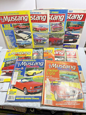 MUSTANG MONTHLY Magazine 1987 Issues JANUARY - DECEMBER - 11 Issues ...
