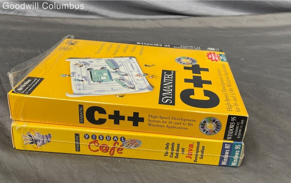 Symantec Cafe Pro Java and Database with C++ High-Speed Development ...