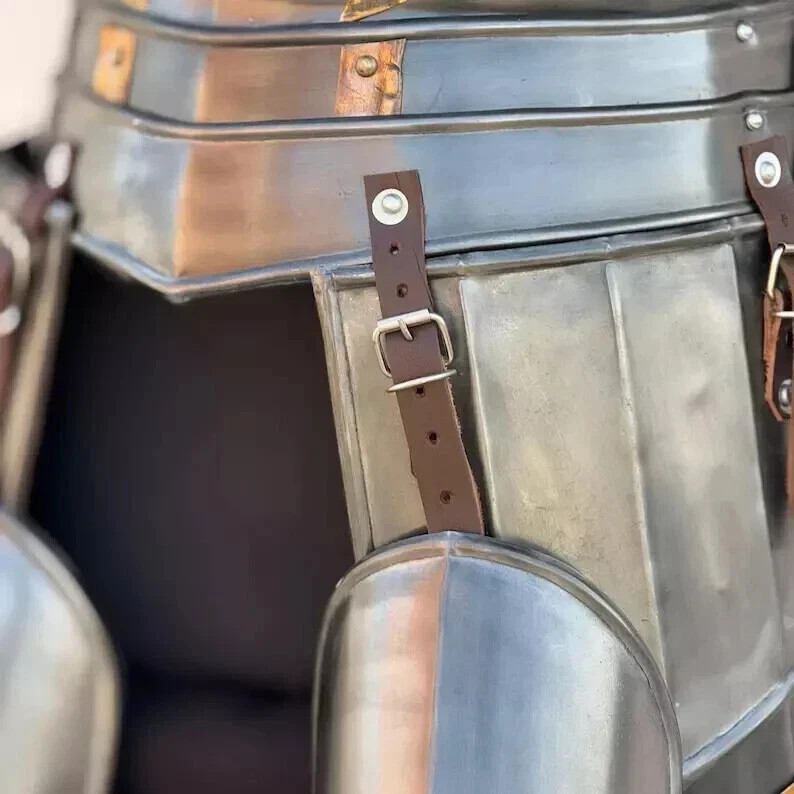 Full Body Armor Cosplay & Larp LOTR Moria Dwarfan DesignSteel Knight ...