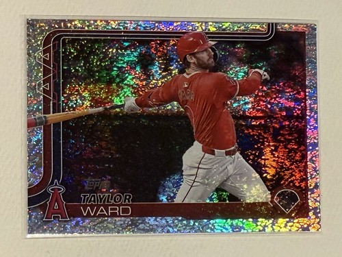 2025 Topps Baseball Series 1 Taylor Ward #209 Sandglitter Foil Los ...