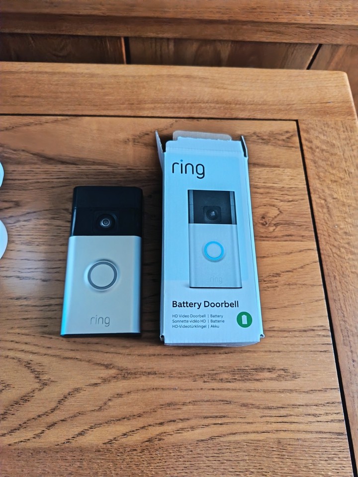 Ring Battery Door Bell and Ring Battery Outdoor Camera Security Camera ...