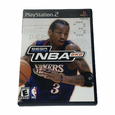 NBA 2K2 Sony PlayStation 2 PS2 2002 Complete w/Manual CIB Tested Works ...