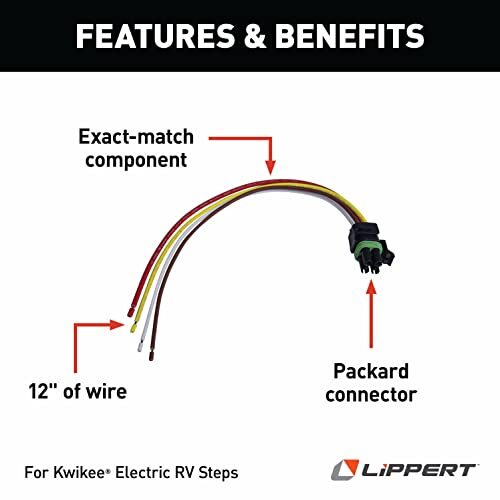 Replacement Electric Rv Step 4way Wiring Plug With Packard Connector ...