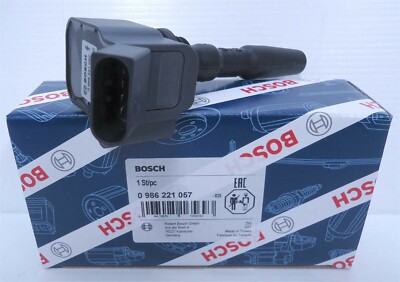 NEW BOSCH IGNITION COIL suits AUDI A1 A3 A4 Q2 Q3 1.0L 1.4L 0986221057 ...