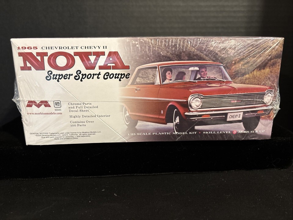 MOEBIUS 2322 CHEVY NOVA SUPER SPORT COUPE MODEL KIT-NIB-1/25 SCALE | eBay