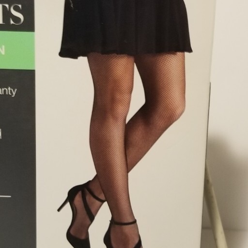 West Loop Fishnet Stockings Pantyhose Tights Womens SM/MED BLACK | eBay