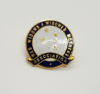 WAR WIDOWS & WIDOWED MOTHERS ASSOCIATION Vintage Metal Pin Badge | eBay