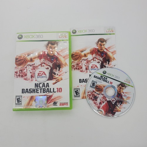 NCAA Basketball 10 (Microsoft Xbox 360, 2009) Complete Tested Working ...