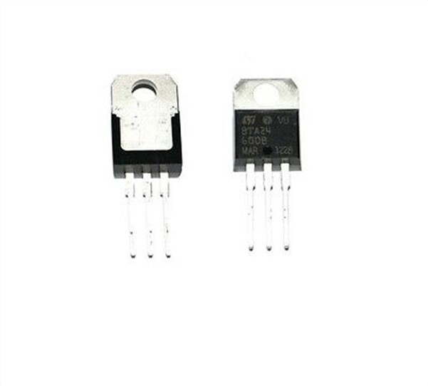 5Pcs BTA24-600B BTA24 Triac 600V 25A TO-220AB at | eBay