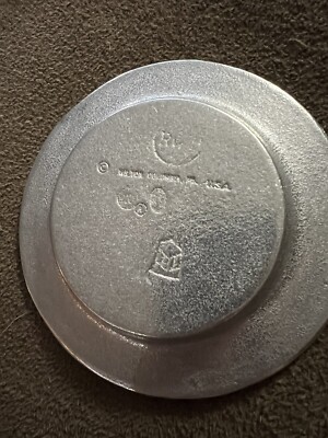Boy Scouts - Hawk Mountain Council - Commemorative Pewter dish 1984 4 ...