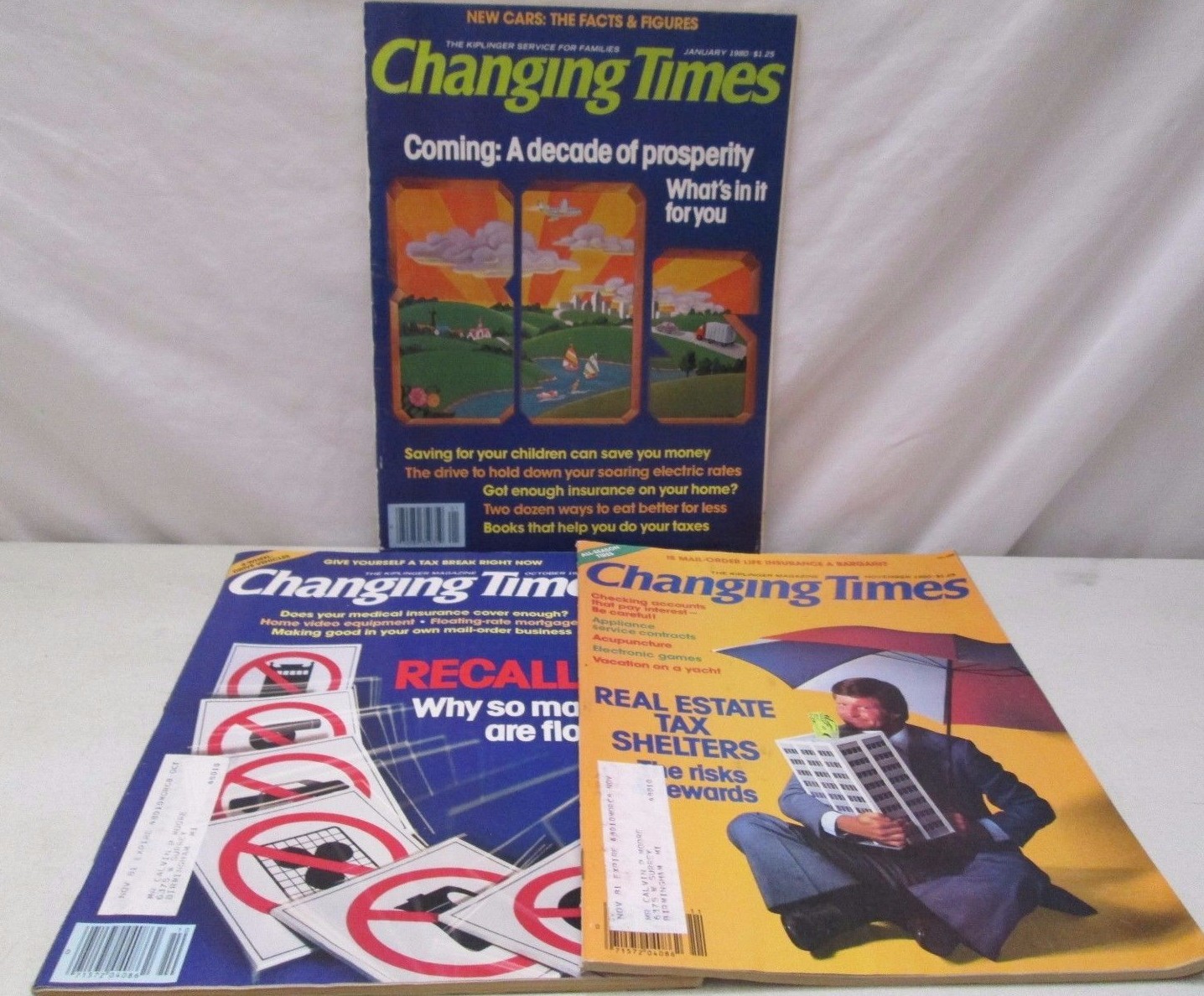 Changing Times Magazine 1980 Bulk Lot of 3 January October November | eBay