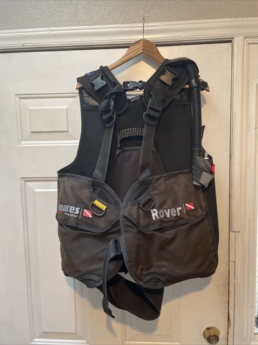 Mares BCD Rover Pro DC Black Scuba Gear Buoyancy Compensators BC Size ...