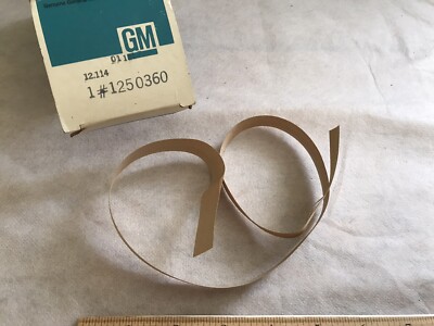 NOS GM 75 76 77 BUICK Regal (AJ29) w/ 4-Doors RH Rear Door Gold Stripe ...