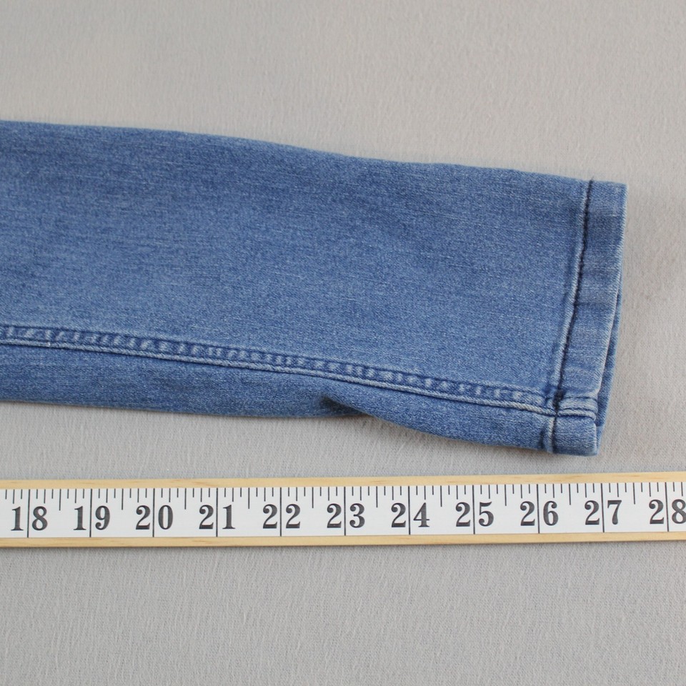 United Colors Of Benetton Jeans Kids Size 2XL Blue Zip Denim Mid Rise ...