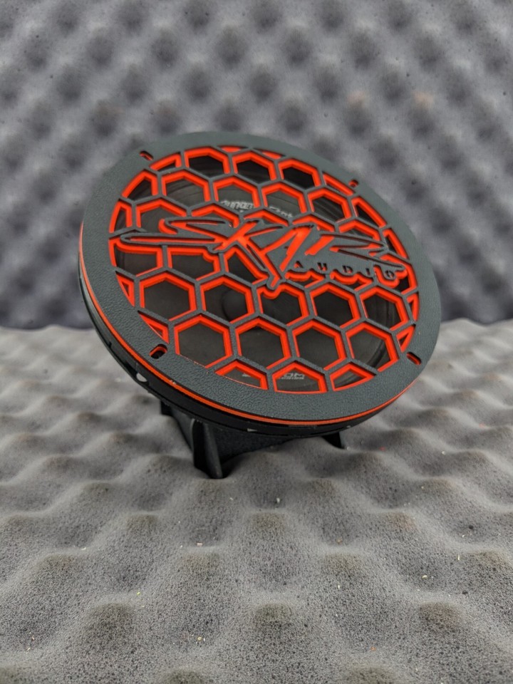 1pc Flat ABS plastic Audio Protective Speakers Grille Skar Audio Mesh ...