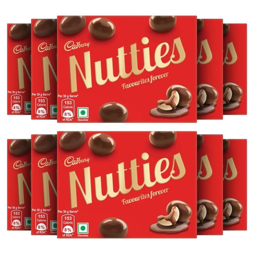Cadbury Nutties Chocolate, 30 gm x 10 pack (Free shipping) | eBay