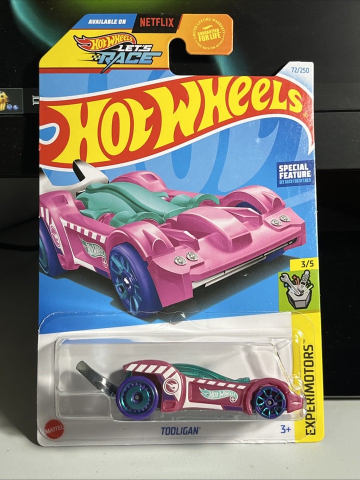 2024 Hot Wheels Treasure Hunt TOOLIGAN 72/250 EXPERIMOTORS 3/5 NEW FREE ...
