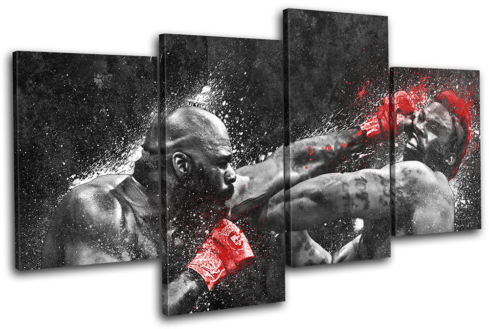 Kimbo Slice Dada 5000 UFC Grunge Sports MULTI CANVAS WALL ART Picture ...