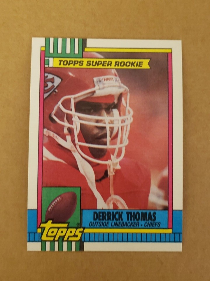 1990 Topps Super Rookie Derrick Thomas #248 Football Card | eBay