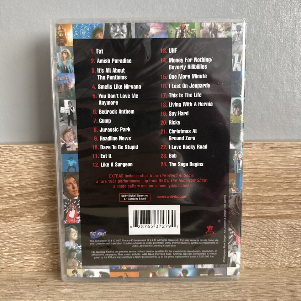 Weird Al Yankovic - The Ultimate Video Collection (DVD, 2007) SEALED ...