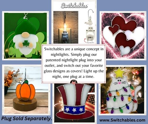 Night Light Rotating Switchables Plug 360 Degrees to Accommodate Outlet ...